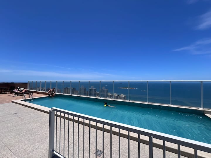 Apart. Refúgio Exclusivo Frent Mar - Vila Velha