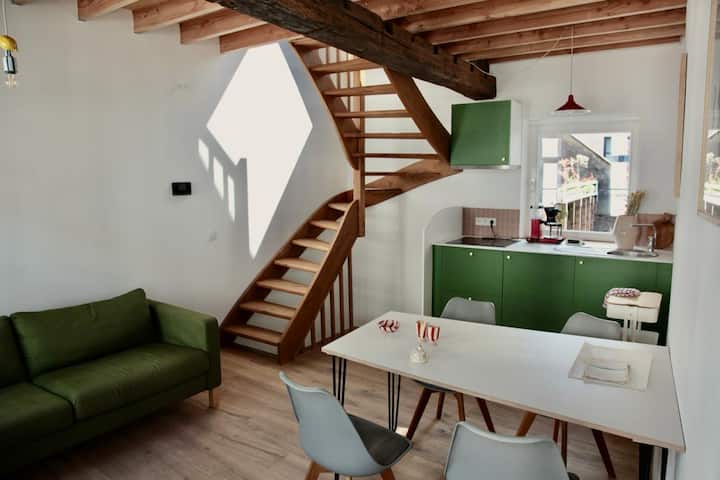 Het Kraaiennest, Logeer Boven Artiesten Atelier. - Ghent (Belgium)