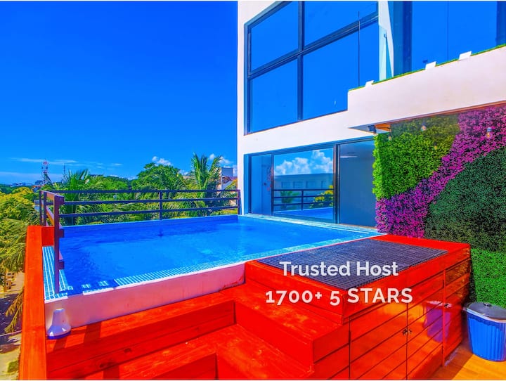 Amorous! | 500m Beach Ac King Bed Pool Gym Perks B - Mexico