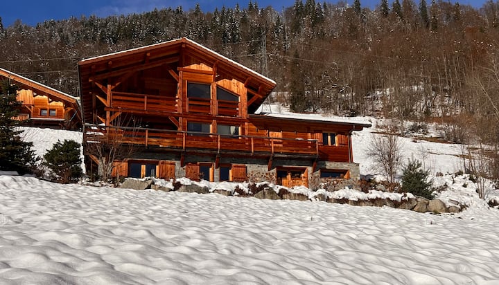 Chalet• Sauna&hammam&jacuzzi&bain Nordique• Megeve - Sallanches