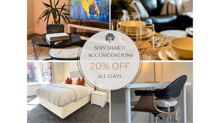 2bdr/1bath • Free Parking • 25% Off Monthly Stays - Newcastle upon Tyne