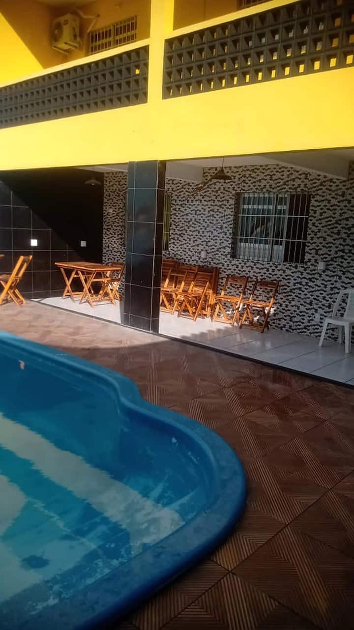 Aluguel Casa Amarela Com Piscina - Maragogi