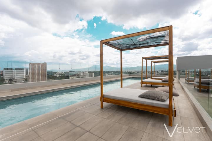 Apto Moderno Y Céntrico Con Gimnasio Y Piscina - Guatemala