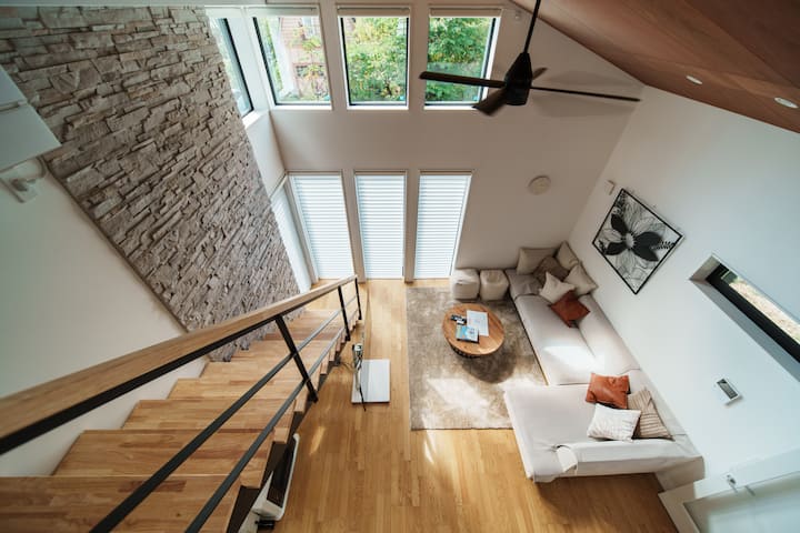 Newly Built Villa W/ Loft Projector & Bbq Garden - Hakuba