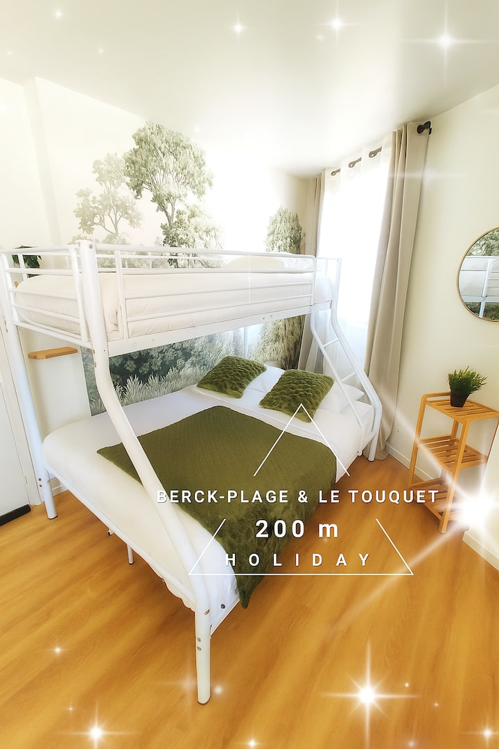 Berck-place & Le Touquet - Sur La Côte D'opale - Plage de Berck