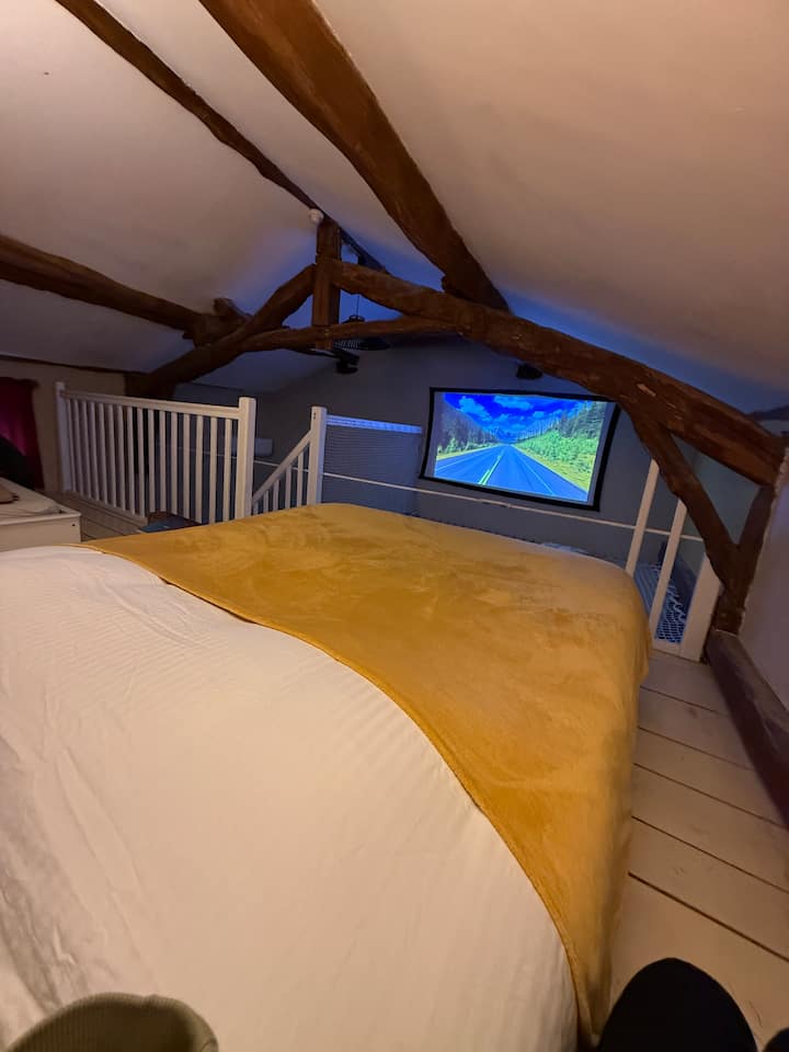 Cinéma Room Et Filet Suspendu - Saint-Antonin-Noble-Val