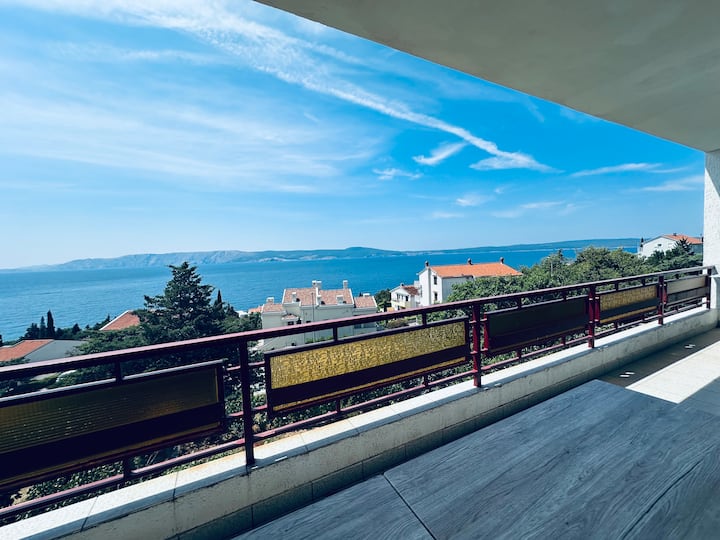 Seaview Grand Balcony App In Novi Vinodolski - Novi Vinodolski