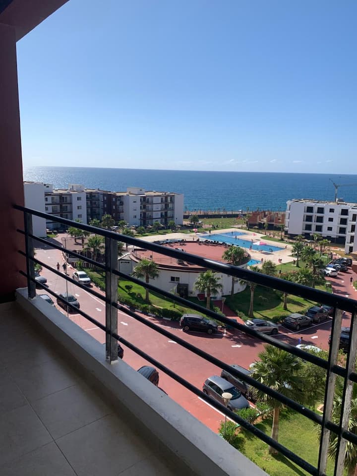 App Vue Top / Mer &Piscine –2 Ch Salon/9 Couchages - Asilah