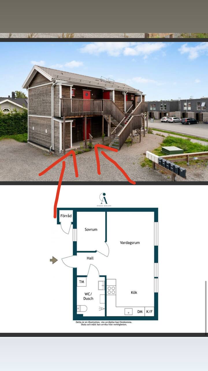 Mysig Och Lugn Lägenhetsboende - Norrtälje