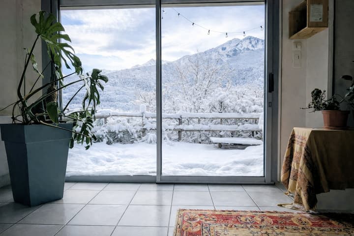 Charmant T3 à Vignec Accès Au Ruisseau -Terrasse - Saint-Lary-Soulan