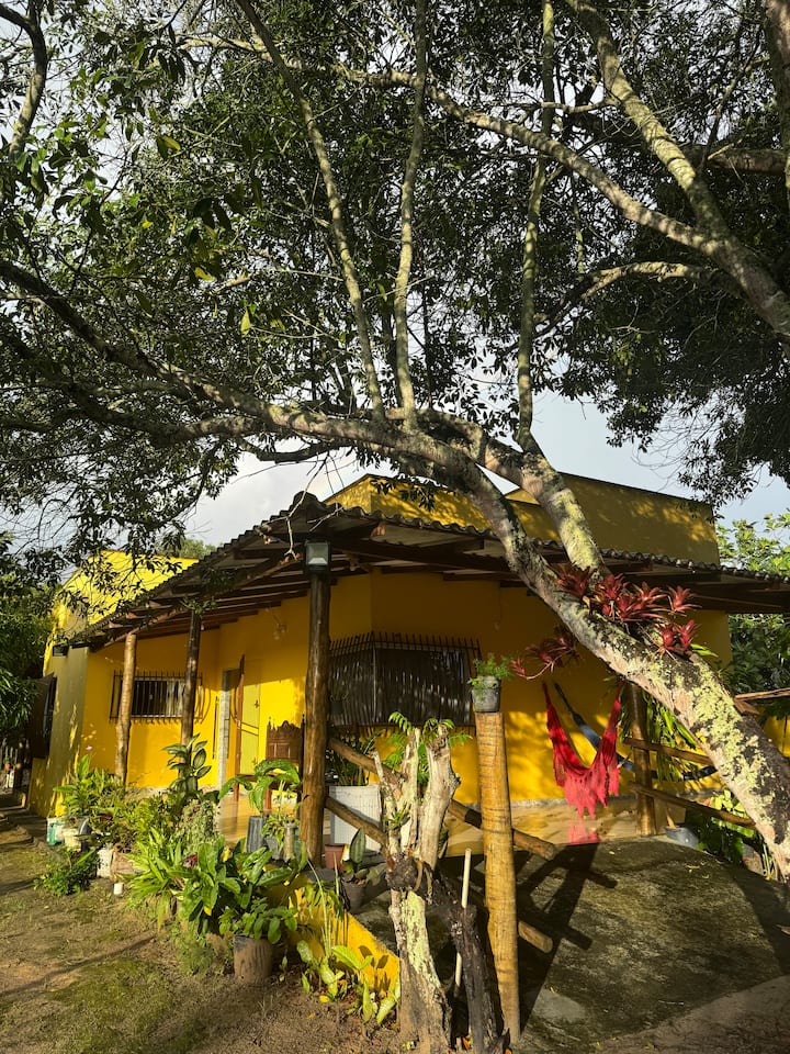 Casa Amarela No Rio Preto - São Mateus
