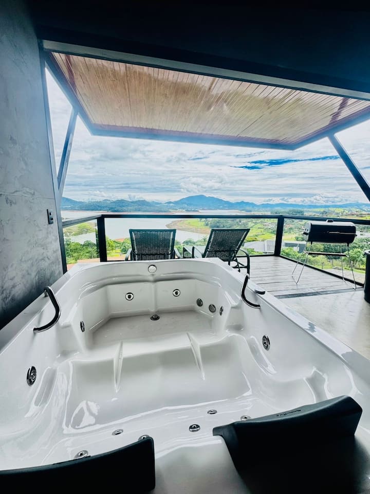 Cabanas Panorama- Espelho D'água 3 Vista Incrível - Bragança Paulista