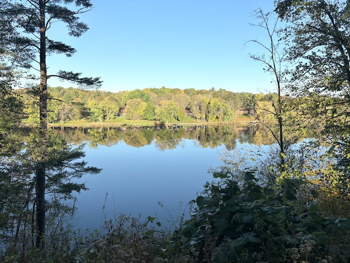 River Cabin Near Lake Wissota | Festival Stay - Cornell, WI