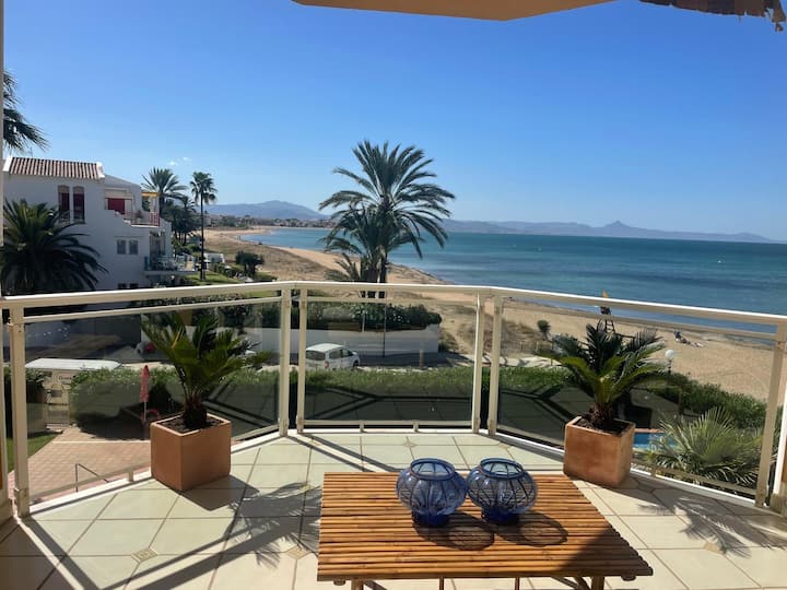 Lujo 1ª Línea De Playa - 4 Hab Dobles 3 Baños - Denia