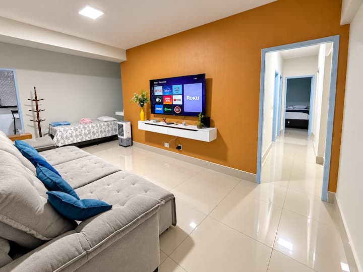 Apt 2 Quartos /Ar Condi/10 Min/estádio Olímpico - Goiânia