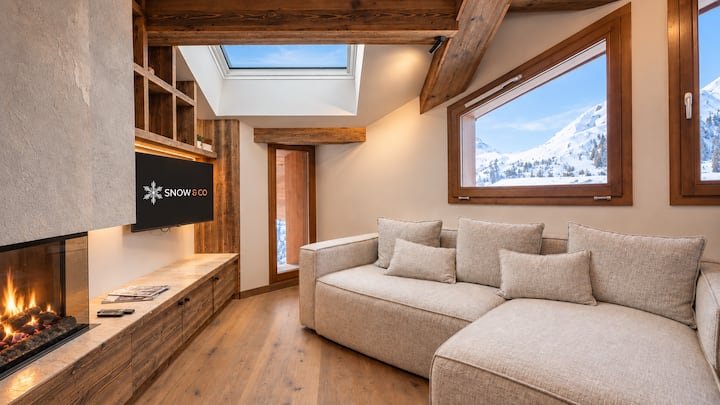 Ski-in/ski-out Apartment In Village Centre - Les Menuires