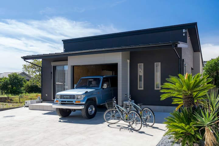 [Long Stay Deal] New Garage House ｜ Wifi& E-bikes - 다테야마시