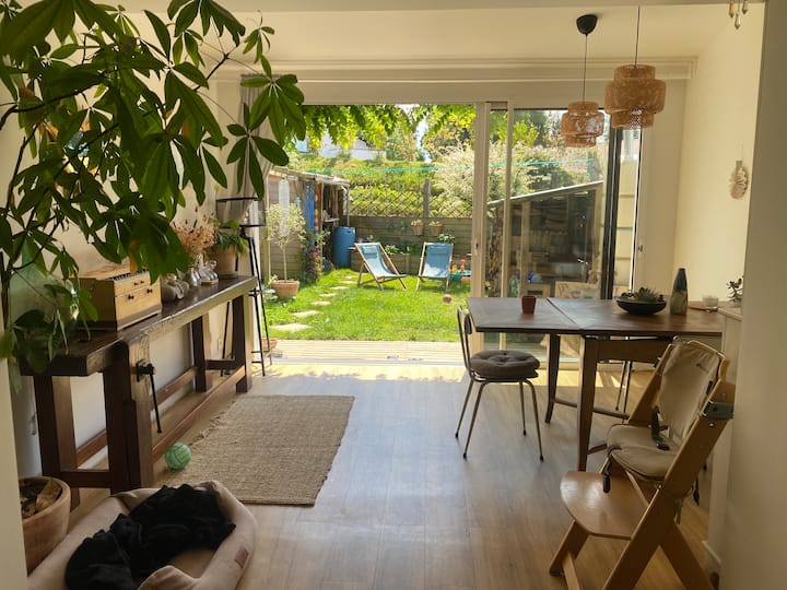 Maison T3 Proche Plage, Piscine - Hendaye