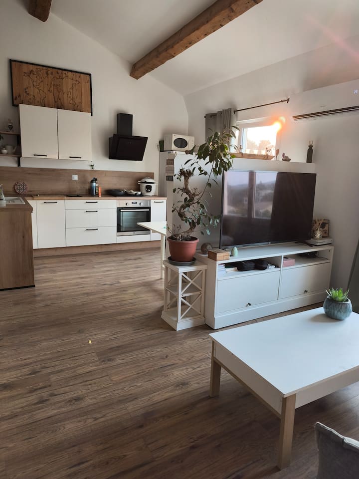 Charmante Maison De Village. - Creissan