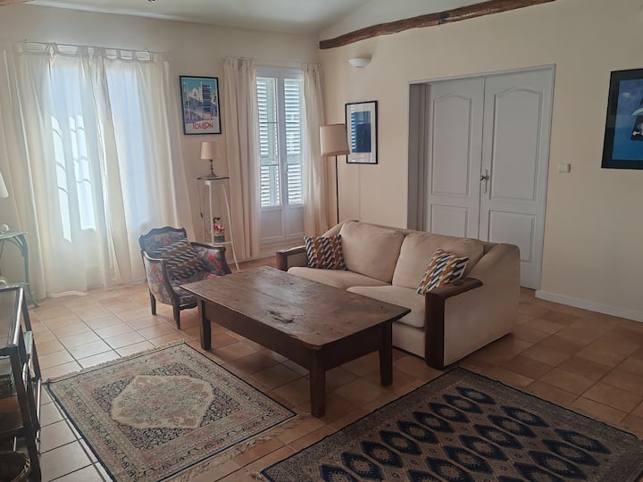 Grand Logement Familial Climatisé Hypercentre - Toulon