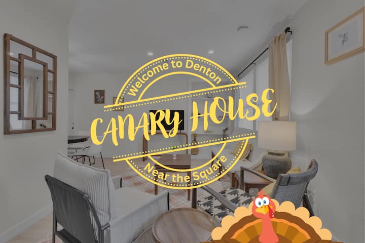 *New* The Canary Chalet - Denton, TX