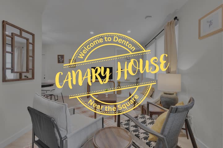 *New* The Canary Chalet - Denton, TX