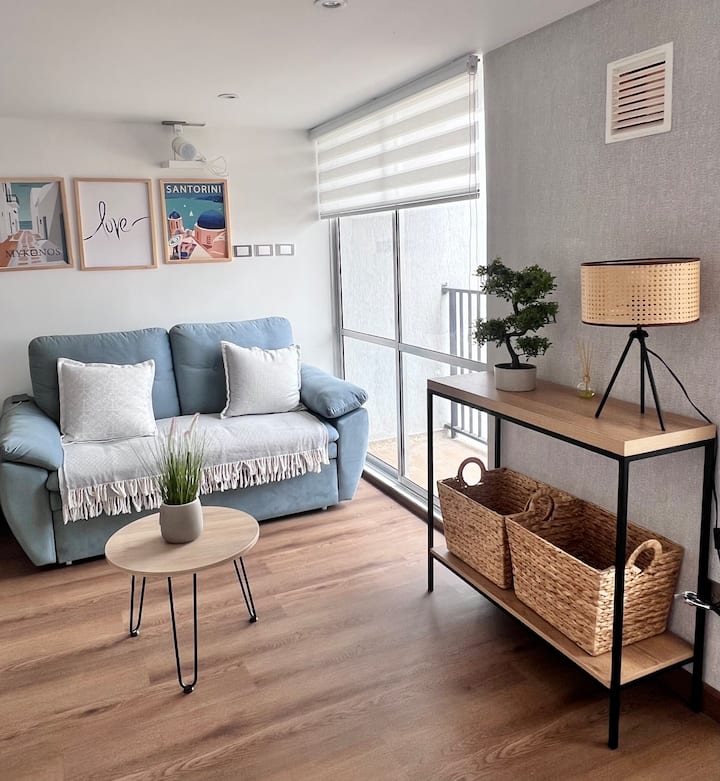 Luminoso Apto En Chia Con Secadora - Cota