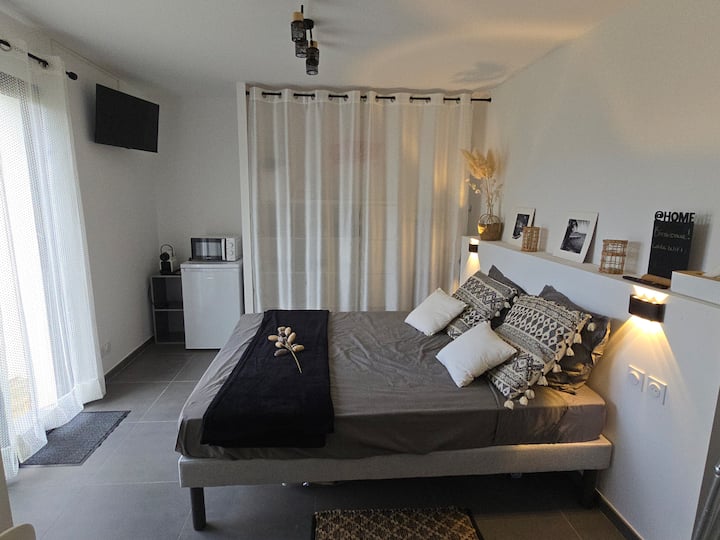 Suite Confort Indépendante Jardin Proche Mer - Perpignan