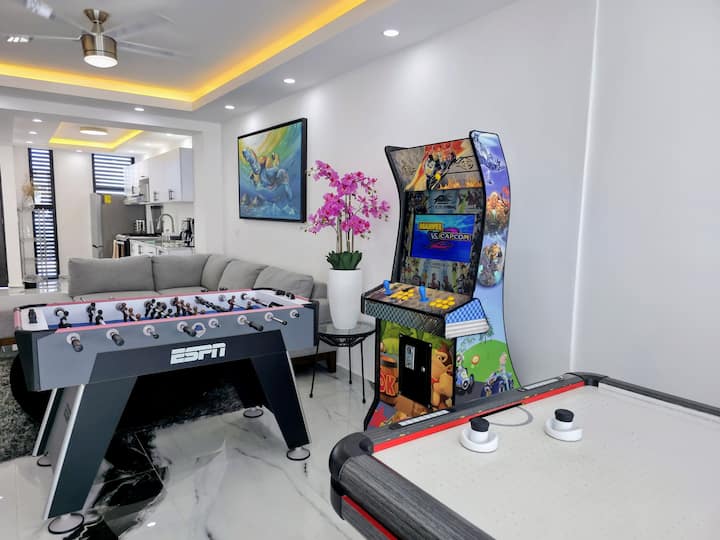 2 Bedroom Luxury Home - Heated Pool - Game Room - Cancún