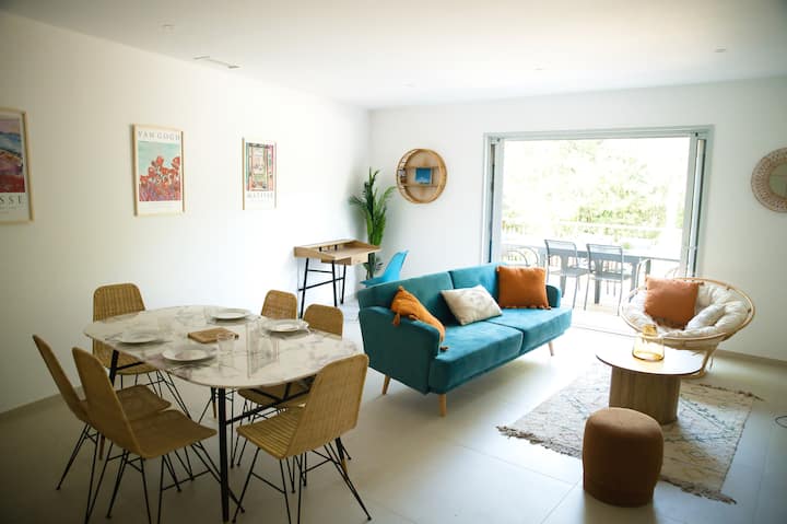 Les Ondines - T3, Parking, Jardin & Proche Centre. - Collioure