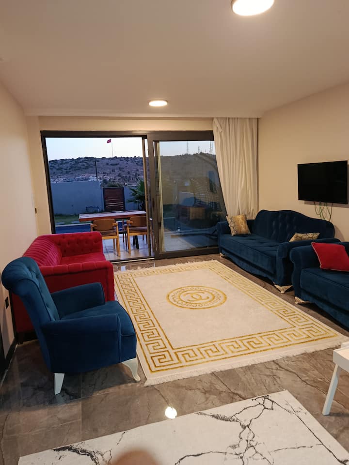 4+1 Havuzlu Lux Villa çEşmede - Çeşme