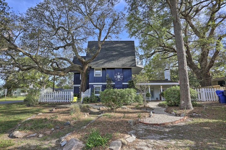 Treehouse Cottage In Downtown Southport - Southport, NC