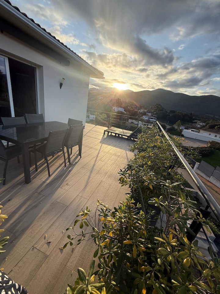 Haut De Villa-vue Montagnes-proche Porticcio - Corsica
