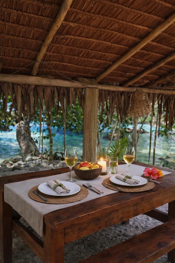 Beachfront Bungalow Aore |Wifi, Transfers - Vanuatu