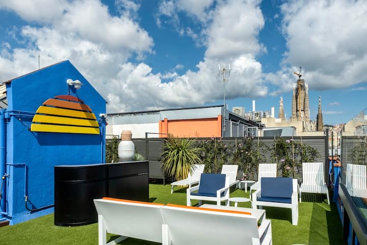 Diseño, Confort Y Terraza En Bcn - Barcelona