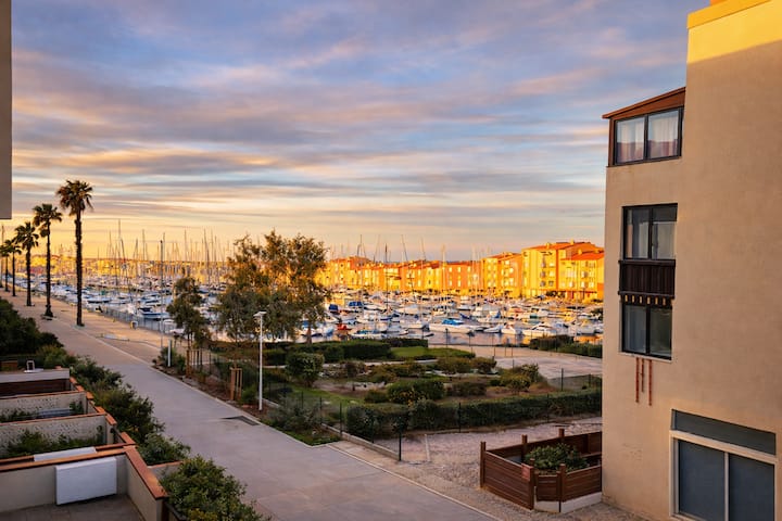 Cosy & Vue Port – Tout à Pied - Leucate