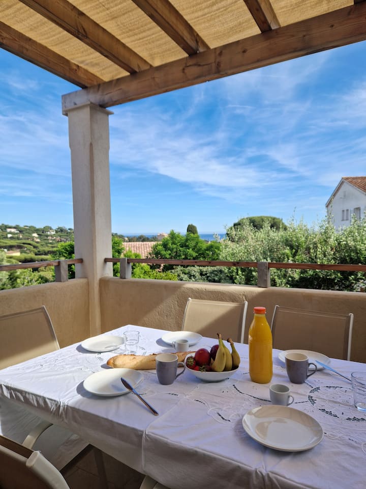 Séjour Détente Proche Mer-terrasse Vue Mer-balnéo - Les Issambres