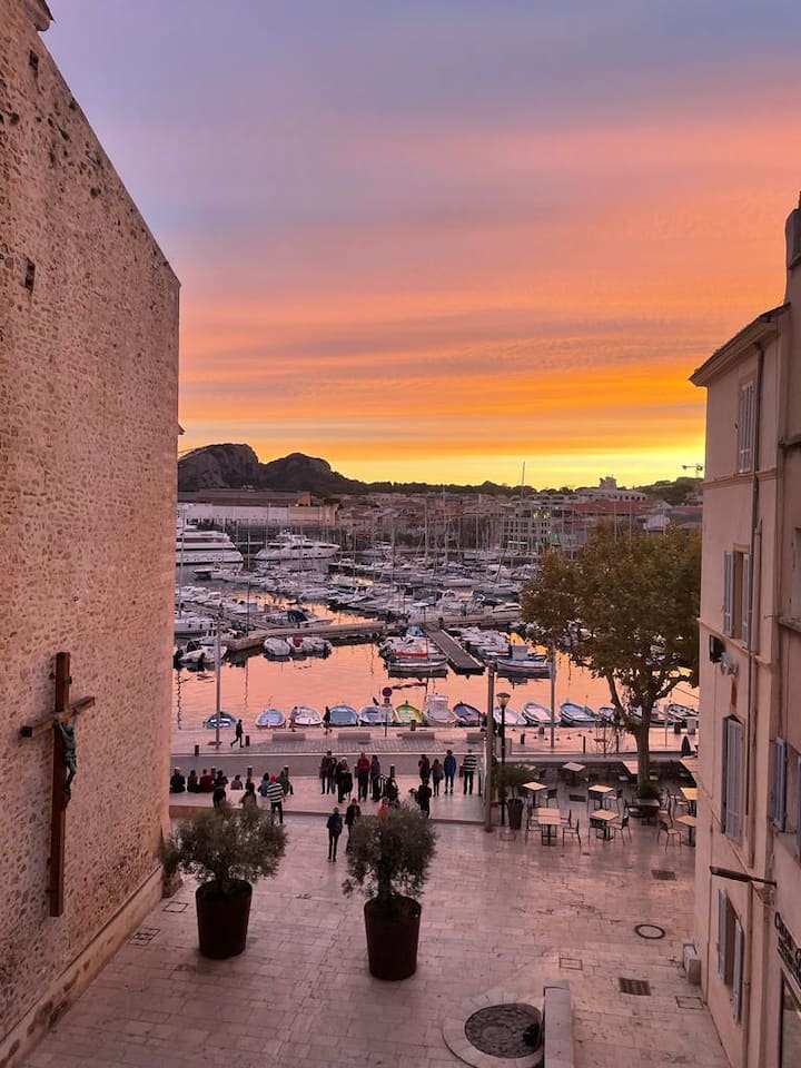 Cabin 14 - T2 D'architecte - Vue Vieux Port - La Ciotat