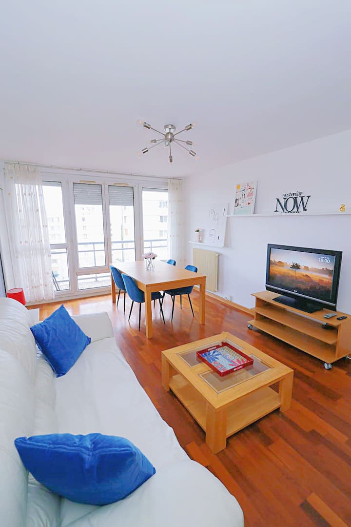 Spacieux & Moderne 4 Pièces, Proche Paris Et Orly - Vitry-sur-Seine