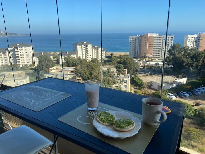 Papudo,vista Al Mar, Acceso Playa, Terraza Cerrada - Papudo