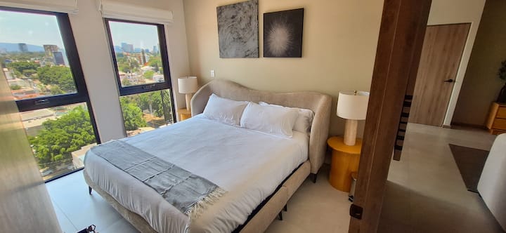 Gran Depto Moderno Y Céntrico En Americana 1101 A - Guadalajara, Jalisco, Mexique