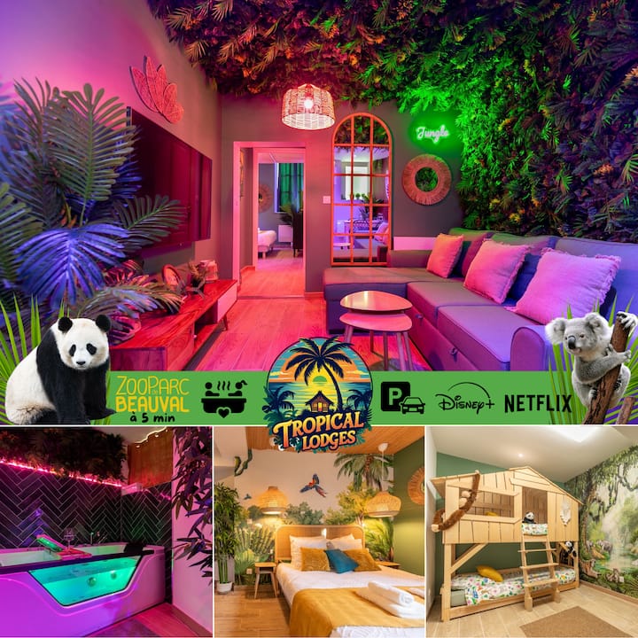 Le Jungle - 5 Min Du Zoo - Loir-et-Cher