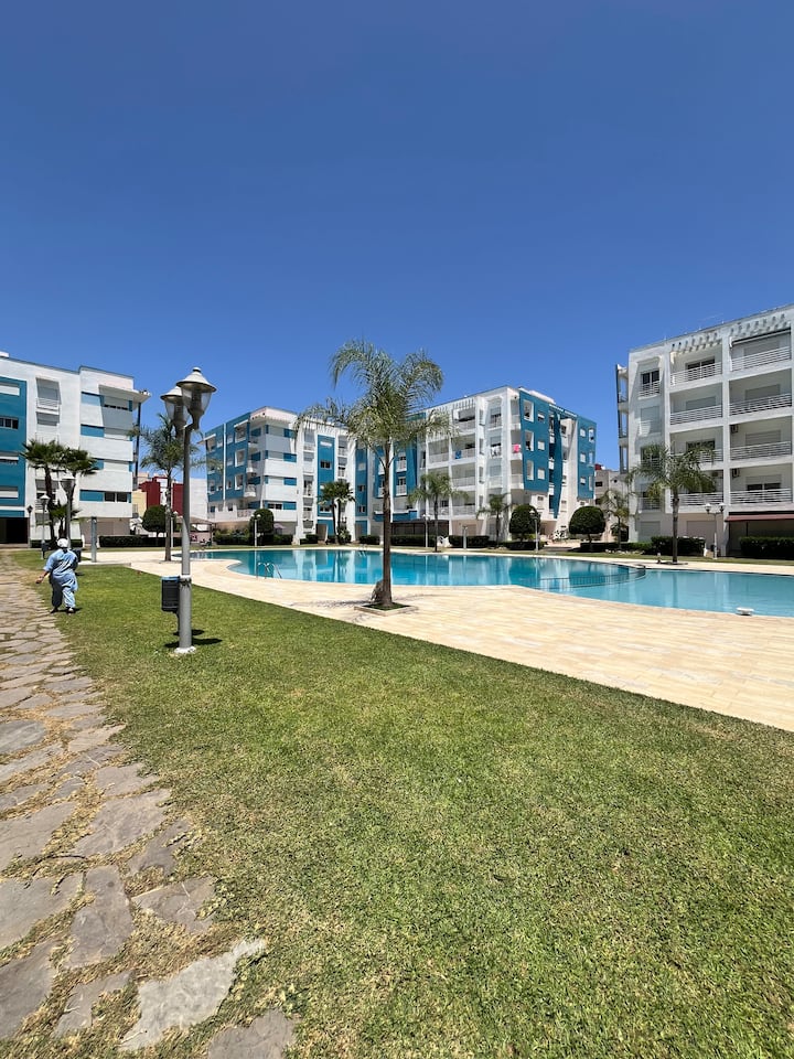 Une Belle Appartement Avec Piscine - Tetouan