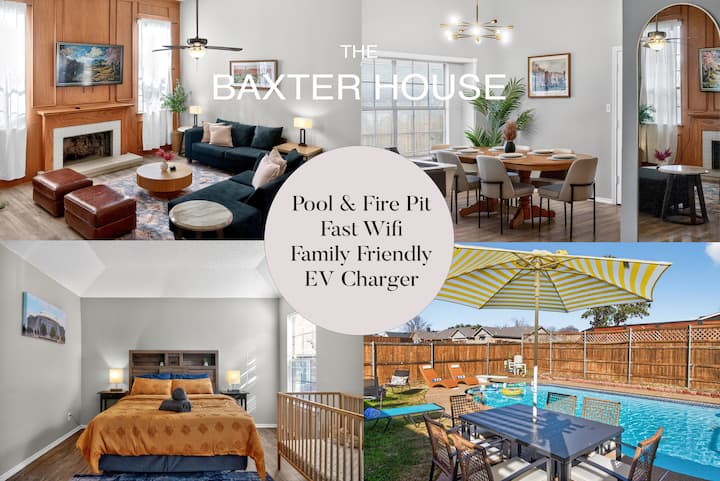 Pool*ev Charger*family Friendly In North Dallas - Plano, TX