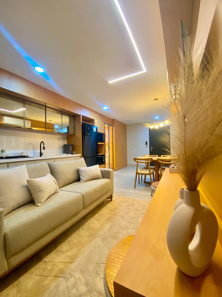 2 Suítes Luxuosas | Hub Compact | Setor Bueno - Goiânia