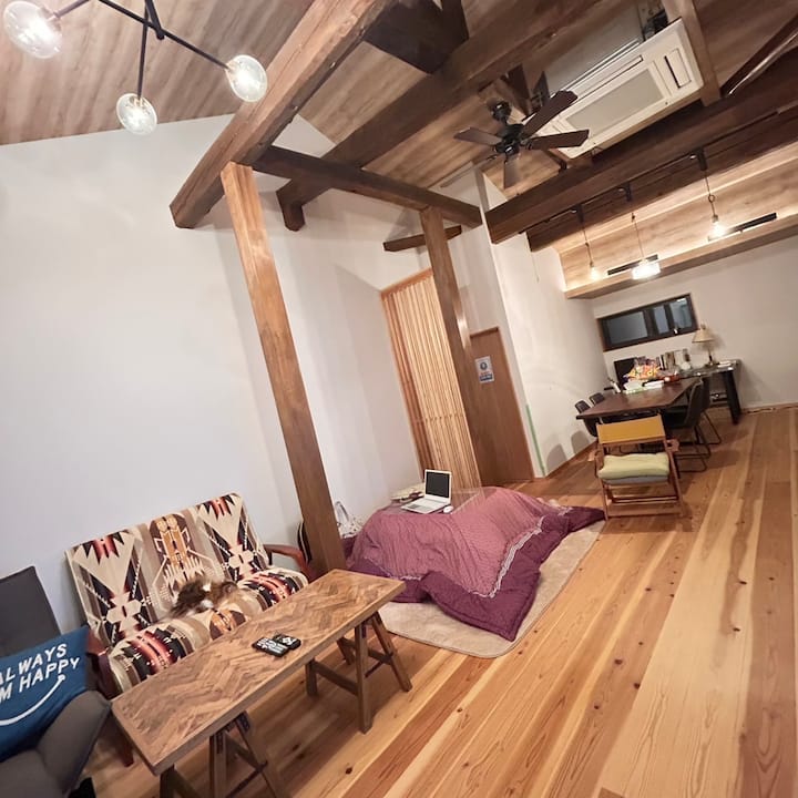 【冬割】熊野古道近く/湯峯・川湯・渡瀬温泉巡り｜1日1組の一棟貸・静養・リトリート・冬は篭って過ごす - Tanabe