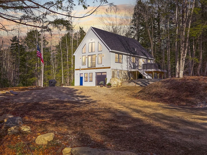 Northview Chalet | Brand New, Hot Tub, Spacious - Conway, NH