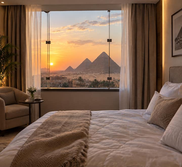 Pyramids Square - Egypt
