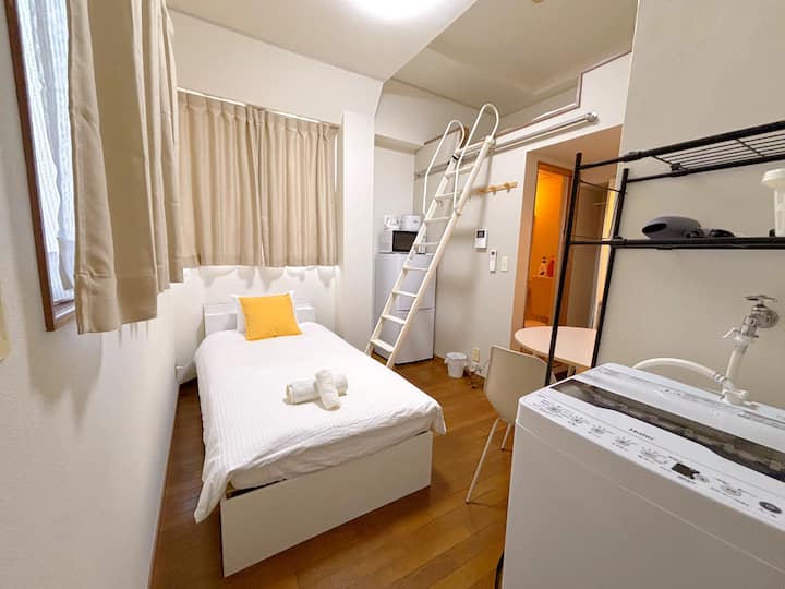 赤羽駅7分、シングル旅行に便利、空港乗り換え簡単、東京&浅草20分、駅近&観光地も近い #3a - 川口市