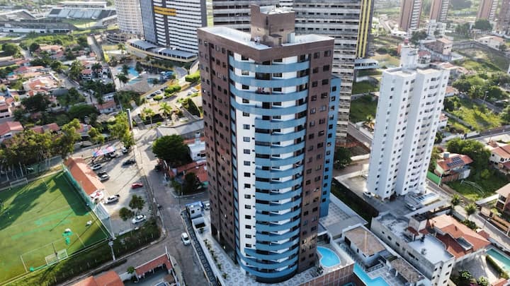 Apartamento Aconchegante Com Vista Mar Encantadora - Natal